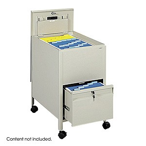 5364 Locking Mobile Tub File with Drawer, Letter Size By Safco