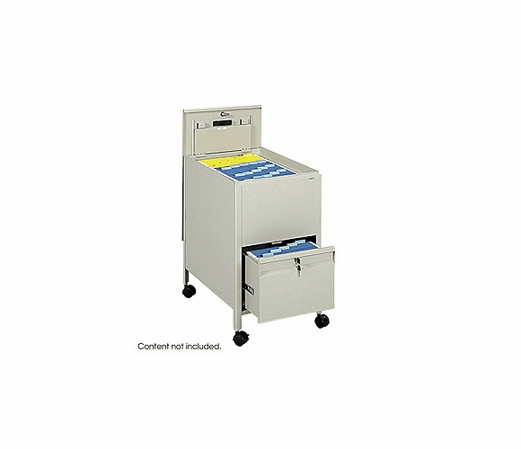 5364 Locking Mobile Tub File with Drawer, Letter Size By Safco