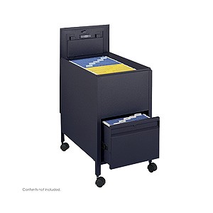 5364 Locking Mobile Tub File with Drawer, Letter Size By Safco