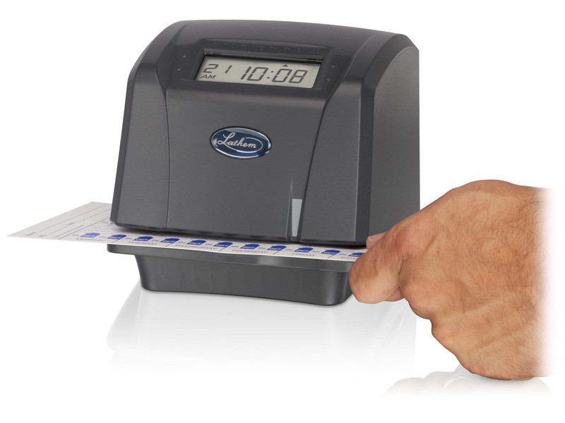 900E Low Cost Electronic Time Recorder & Document Stamp