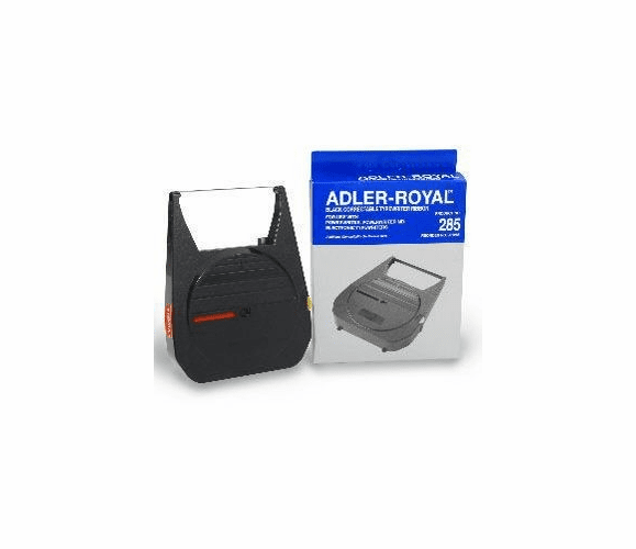 901285 - Black Correctable Typewriter Ribbon, 2 Pack By Adler Royal