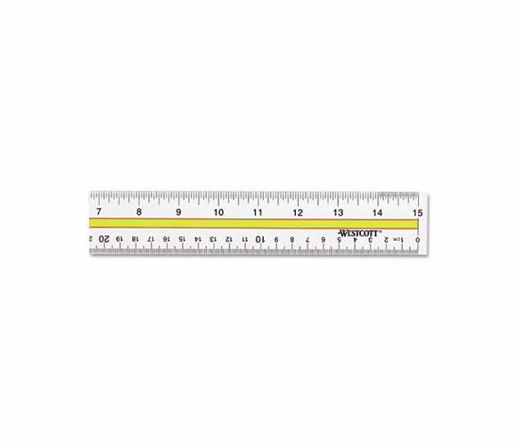 ACM10580 Acrylic Data Highlight Reading Ruler With Tint