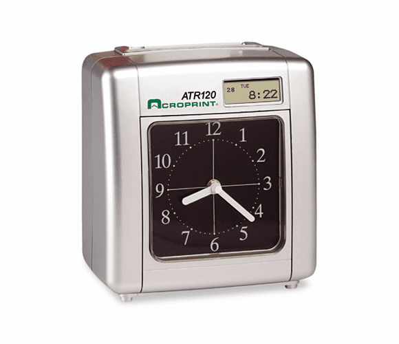 ACP010212000 Model ATR120 Analog/LCD Automatic Time Clo