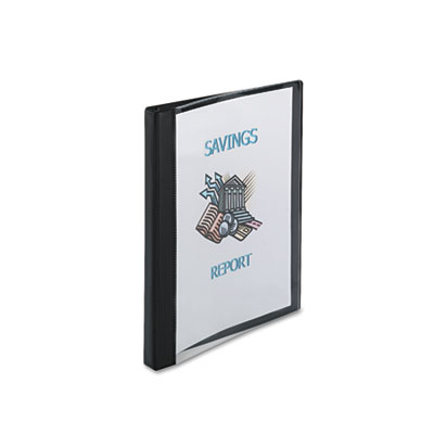 AVE10802 See-Thru Presentation Binder, Round Ring, 1/2"