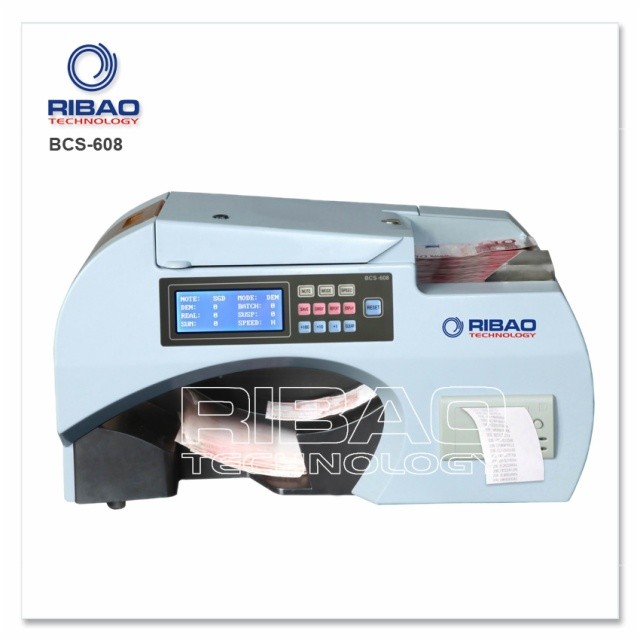 BCS-601 Discriminating Banknote Counter & Sorter By Coin Mate