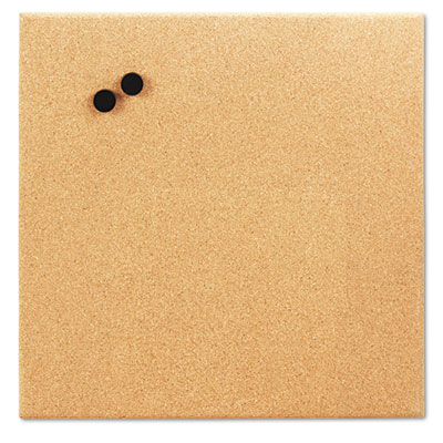 BDU19163UA4 Magnetic Canvas Cork Board, 17x17, Unframed