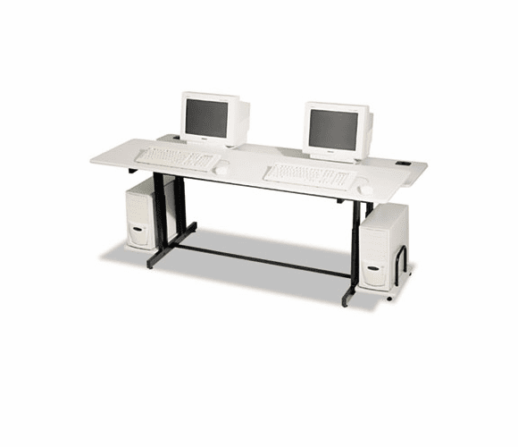 BLT83080 Split-Level Computer Training Table, 72 x 36,
