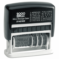 COS011200 2000PLUS Self-Inking Heavy Duty Stamps