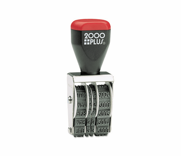 COS012730 2000 PLUS Four-Band Date Stamp, Conventional