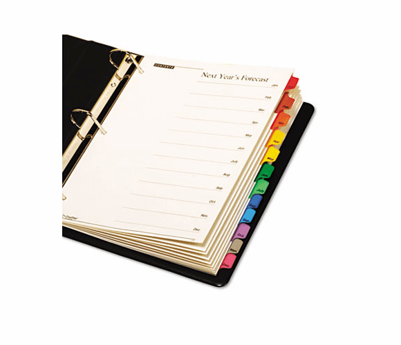 CRD60318 Traditional OneStep Index System, 12 Tab, Jan-