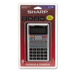 EL-738C Financial Calculator, 10-Digit LCD SHREL738C By Sharp