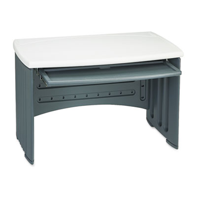 ICE73002 SnapEase 46" Computer Desk, Resin, 46wx28d, Ch