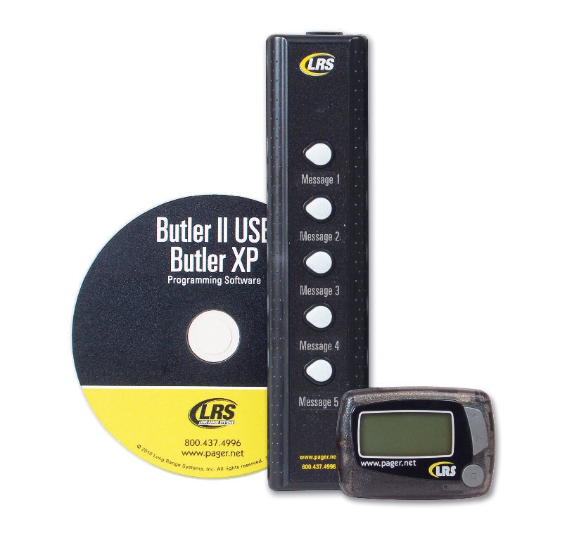 KIT1-BUTLER2-5 Push Button Paging Kit Butler II - Indoor By LRS
