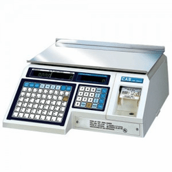 LP-1000NP (with pole display) Label Printing Scale By CAS