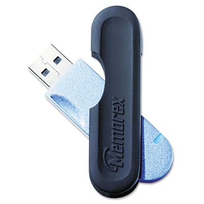 MEM98689 CL TravelDrive USB Flash Drive, 32GB By MEMOREX