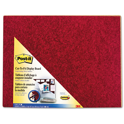 MMM558BY Self-Stick Cut-to-Fit Unframed Bulletin Board,