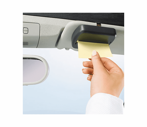 MMMC501SP Pop-up Note Pad Dispenser w/Visor Clip 3x3 in