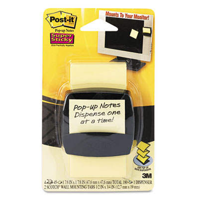 MMMR220SS Super Sticky Pop-up Note Dispenser for 2x2 Se