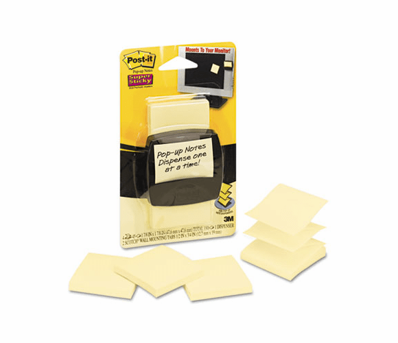 MMMR220SS Super Sticky Pop-up Note Dispenser for 2x2 Se