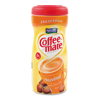 NES12345 Hazelnut Creamer Powder, 15-oz Plastic Bottle By NESTLE