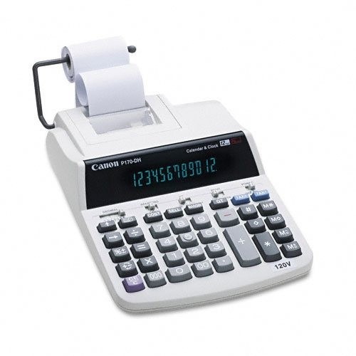 P170-DH Desktop Printing Calculator By Canon