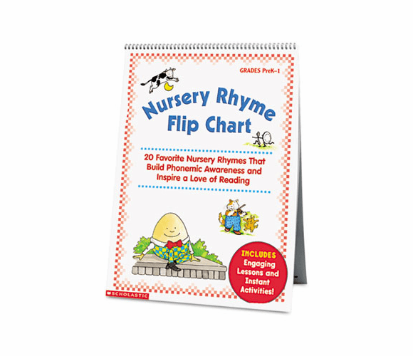 SHS0439513820 Nursery Rhyme Flip Chart, Grades PreK-1,