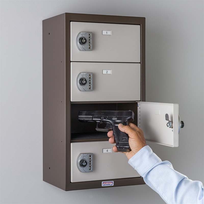 STL14-120823C Commander Keyless Pistol Locker (4 Doors)