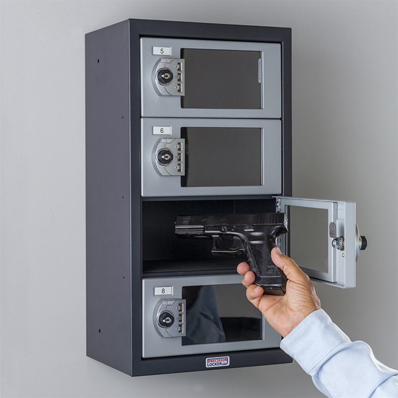 STL14-120823VC Visi-Locker™ Keyless (4 Doors) By Precision Locker