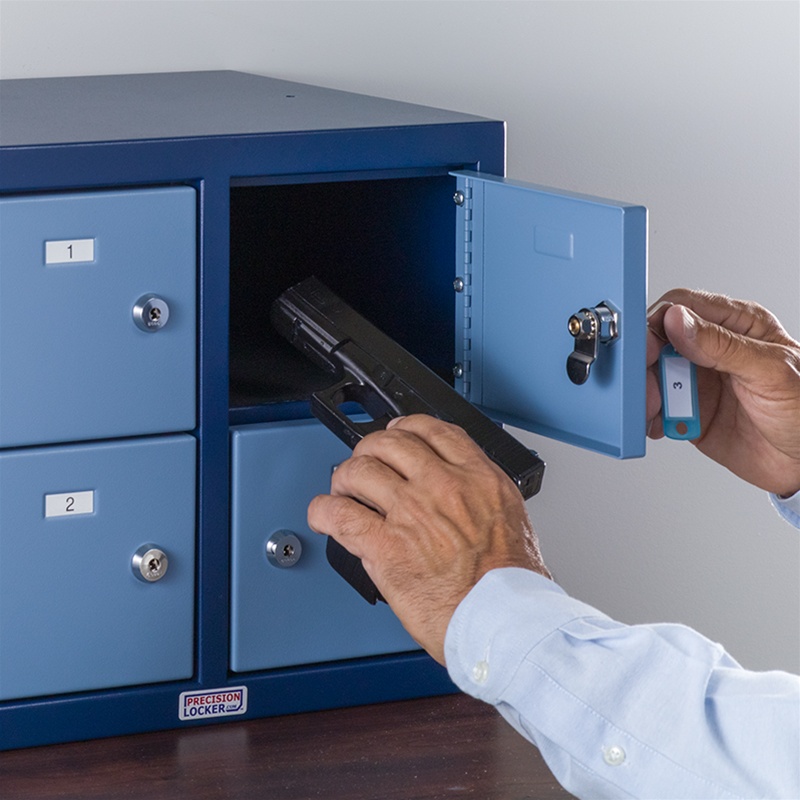 STL22-151213 Commander Desk Pistol Locker (4 Doors)