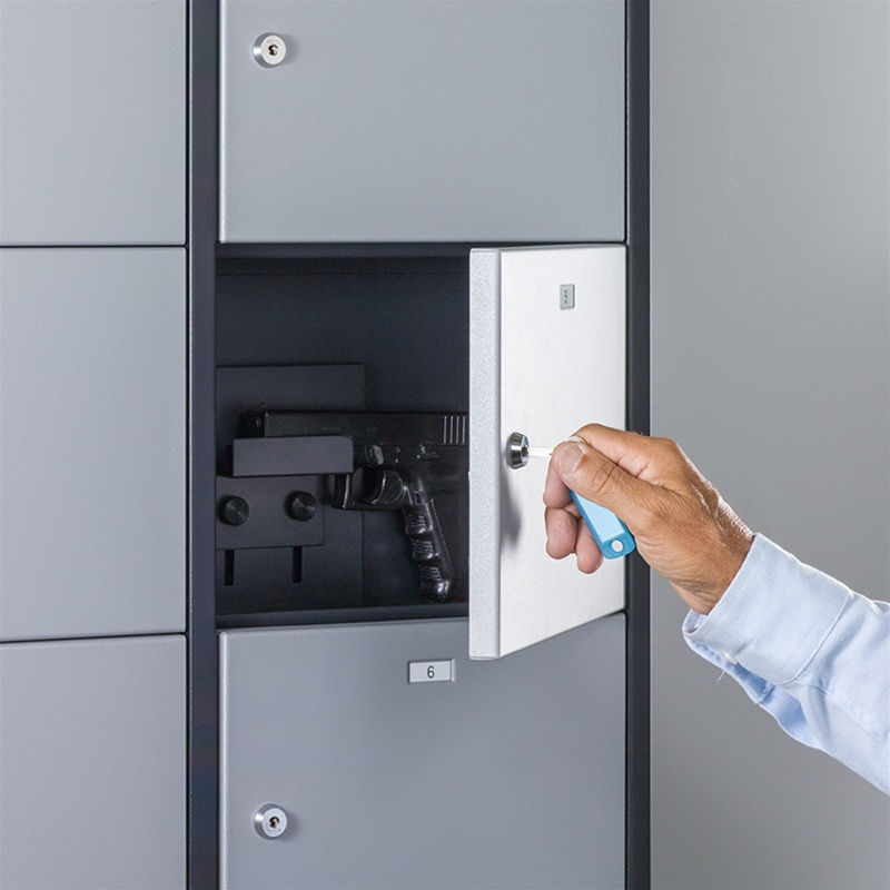 STL23-260430PK Commander Pistol Locker (6 Doors)