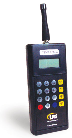 T9550LCM Server Paging System Transmitter By LRS