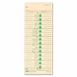 TOPS BUSINESS FORMS | Time Clock Cards