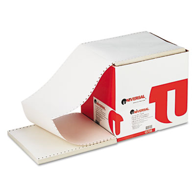 UNV15708 Computer Paper, 20lb, 9-1/2 x11, Perforated Ma