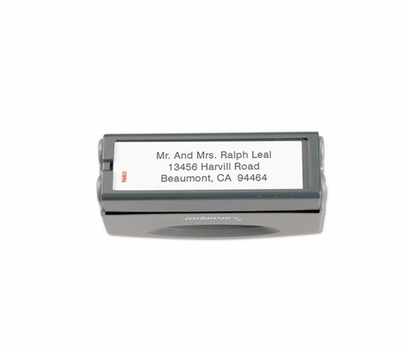 XST1XPN40 ECO Custom Message Stamp, N40, Pre/Re-Inkable