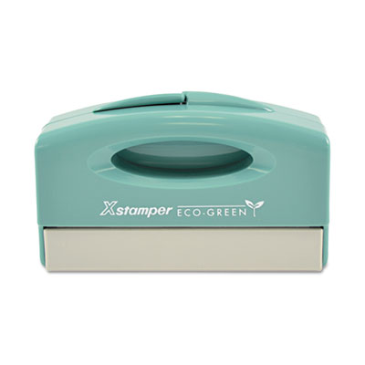 XST1XPN40 ECO Custom Message Stamp, N40, Pre/Re-Inkable