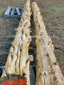 Cedar Logs and Mantels