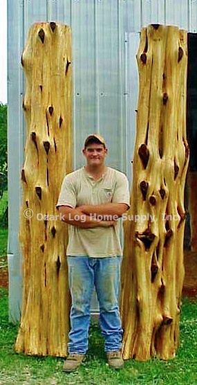 Cedar Logs and Mantels