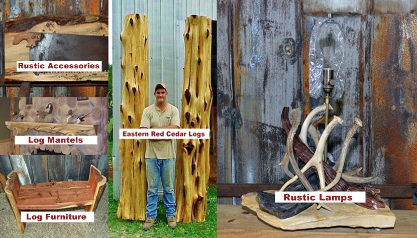 CedarLogsAndMantels.com Your Source for Eastern Red Cedar Logs and Mantels