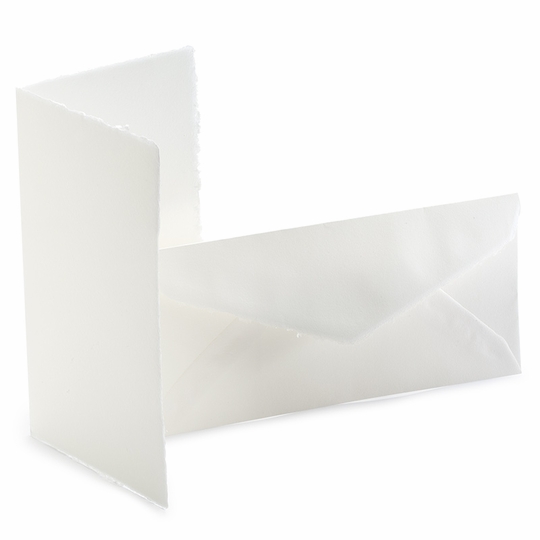 Amalfi Long Folded Note Cards with Envelopes (8 ct) (4.25 x 8)