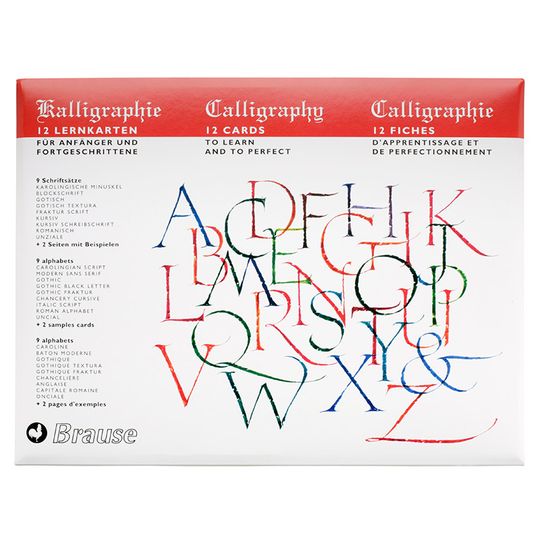 Chancery Cursive Calligraphy Alphabet