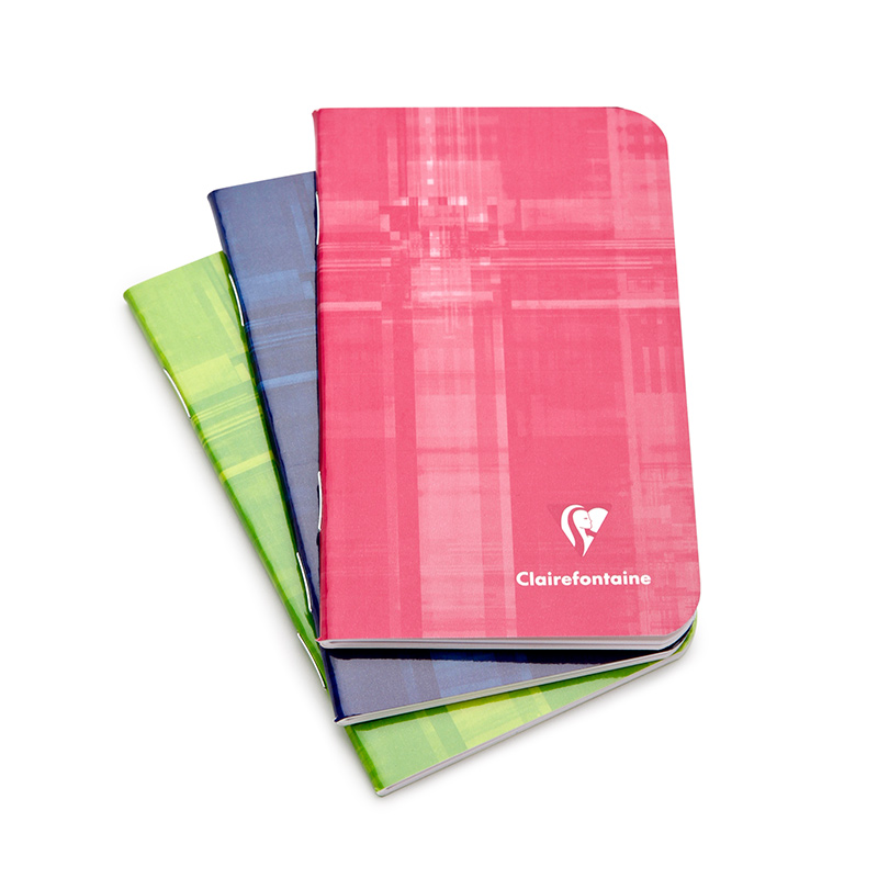 Clairefontaine Classic Mini Side Staple Bound Notebook (3 x 4)