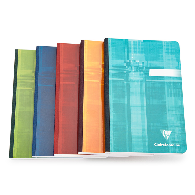 Clairefontaine Pocket Ruled Cloth Bound Notebook (4.75 x 6.75)