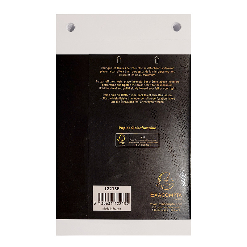 Exacompta Feuille a Feuille (FAF) Pad Refill #3 (4.5 x 7.25)