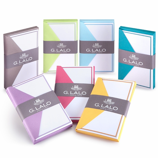 G. Lalo Double Bordered Correspondence Sets (3.25 x 5.25)