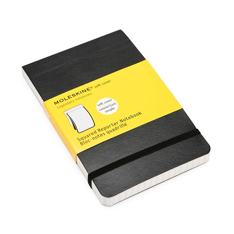 Moleskine Reporter Pocket Soft Cover Notebook (3.5 x 5.5)