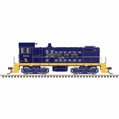 Atlas Master Series Silver N Scale Alco S-2 Locomotive