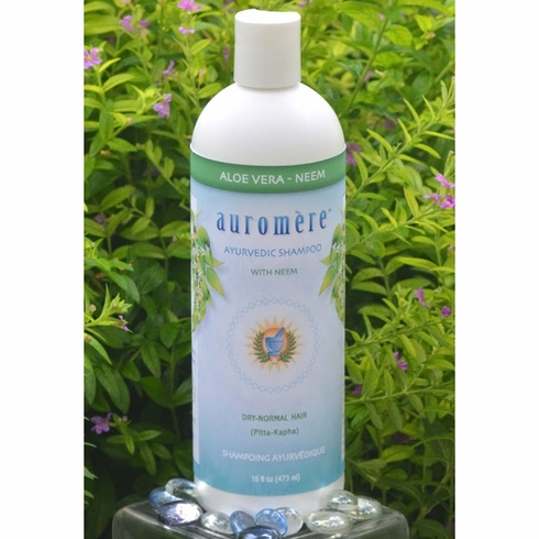 Auromere, Ayurvedic Aloe Vera-Neem Shampoo, 16 oz
