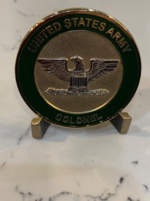 Army Colonel Coin