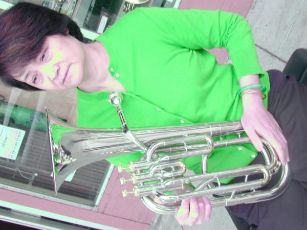 Banda Alto Horn Charcheta Bb Silver (Valves Trombone and Alto Horn)