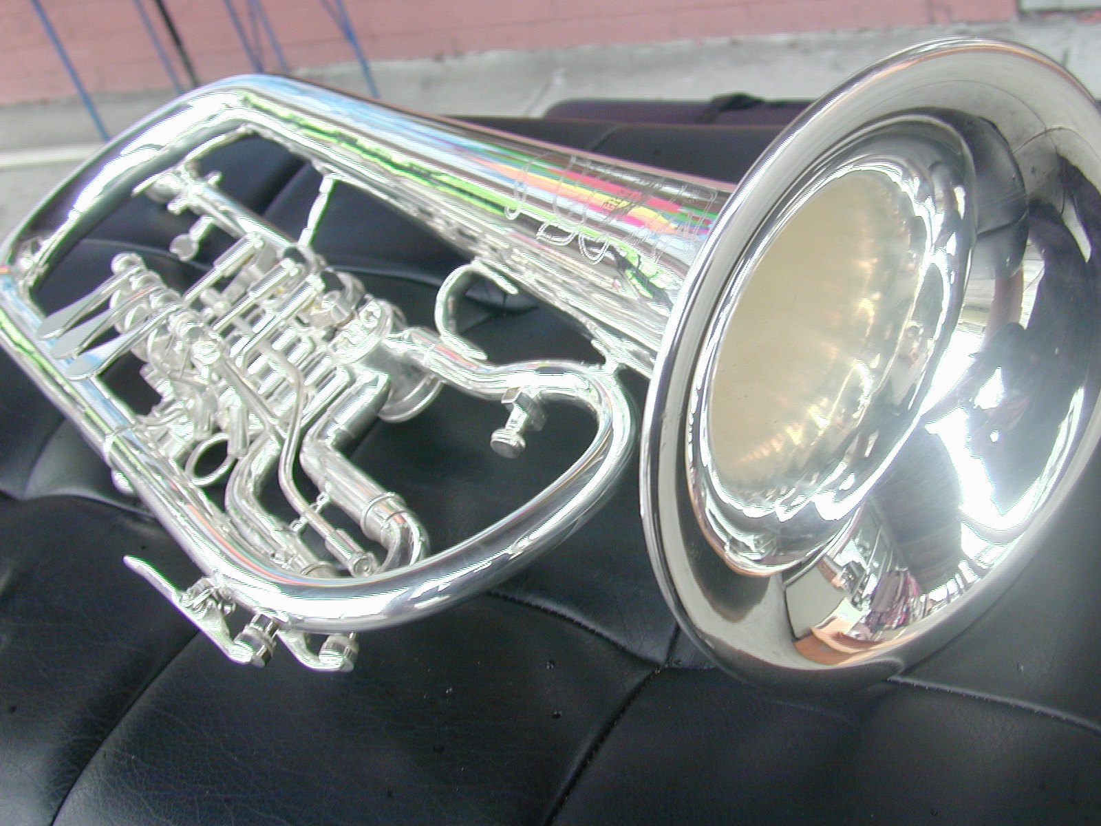 Bb A Rotary Valve European Style Silver Flugelhorn